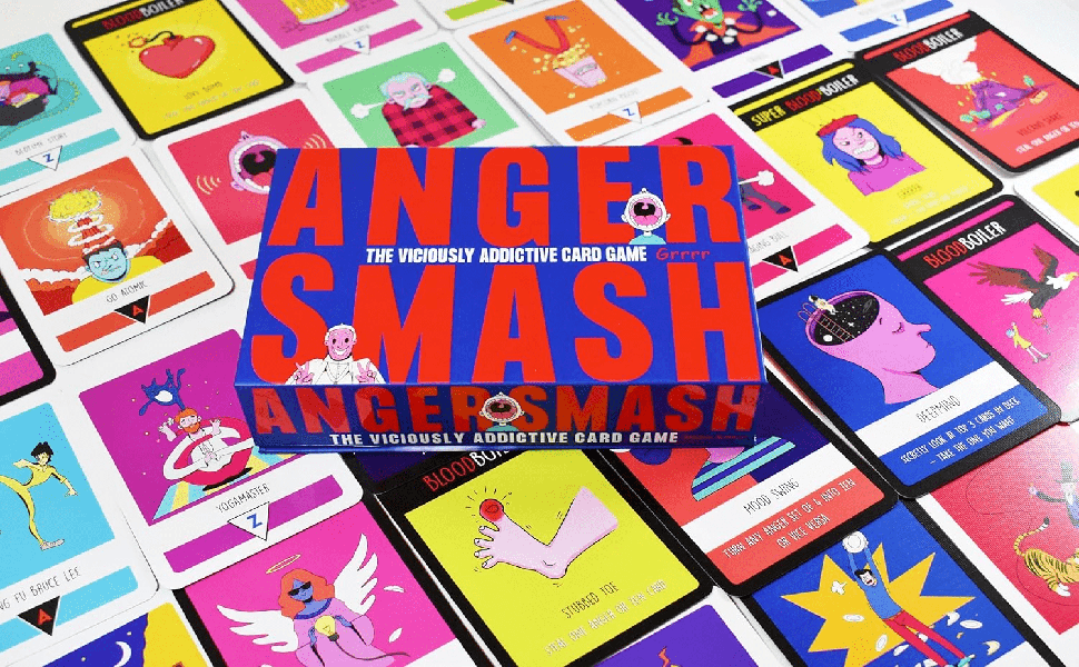 Anger Smash - Viciously Addictive Card Game